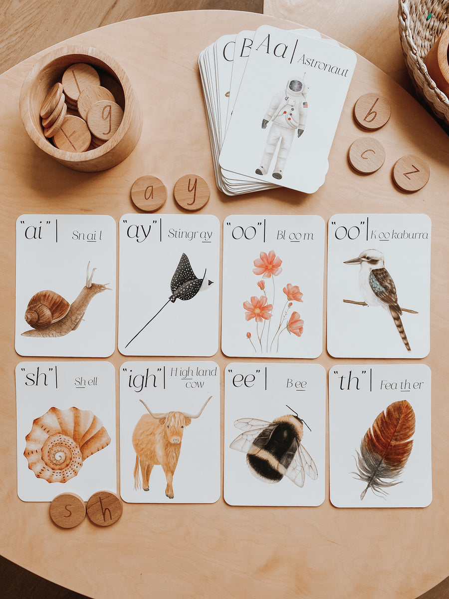 Around the world phonics and sounds Flashcards – Jo Collier Designs