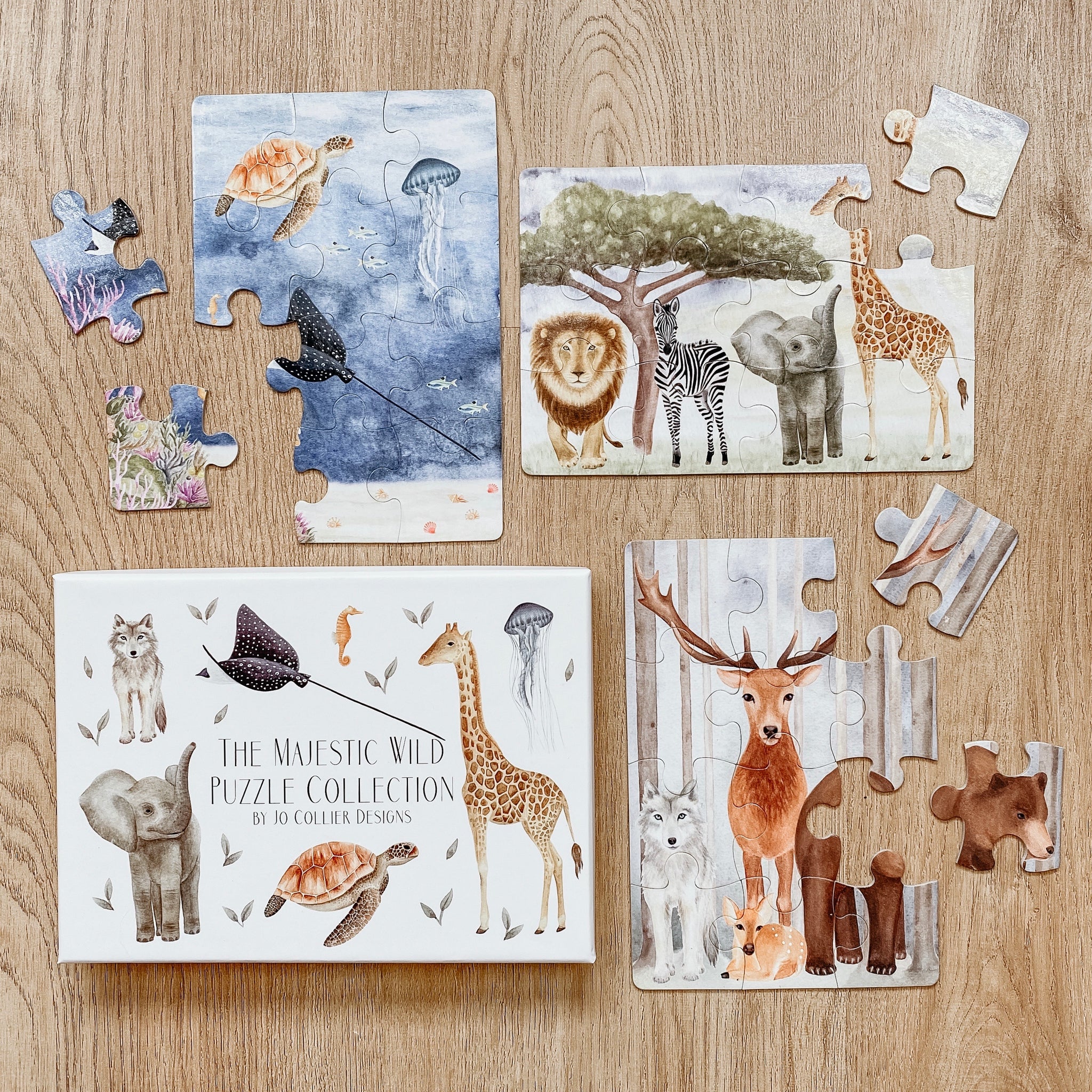 The Majestic Wild Puzzle Collection – Jo Collier Designs